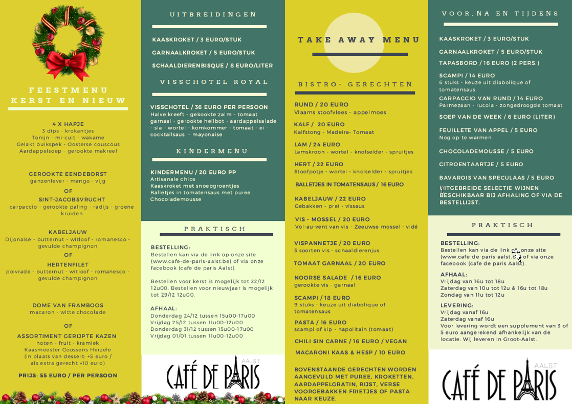 Café De Paris - Heerlijk lunchen in Aalst